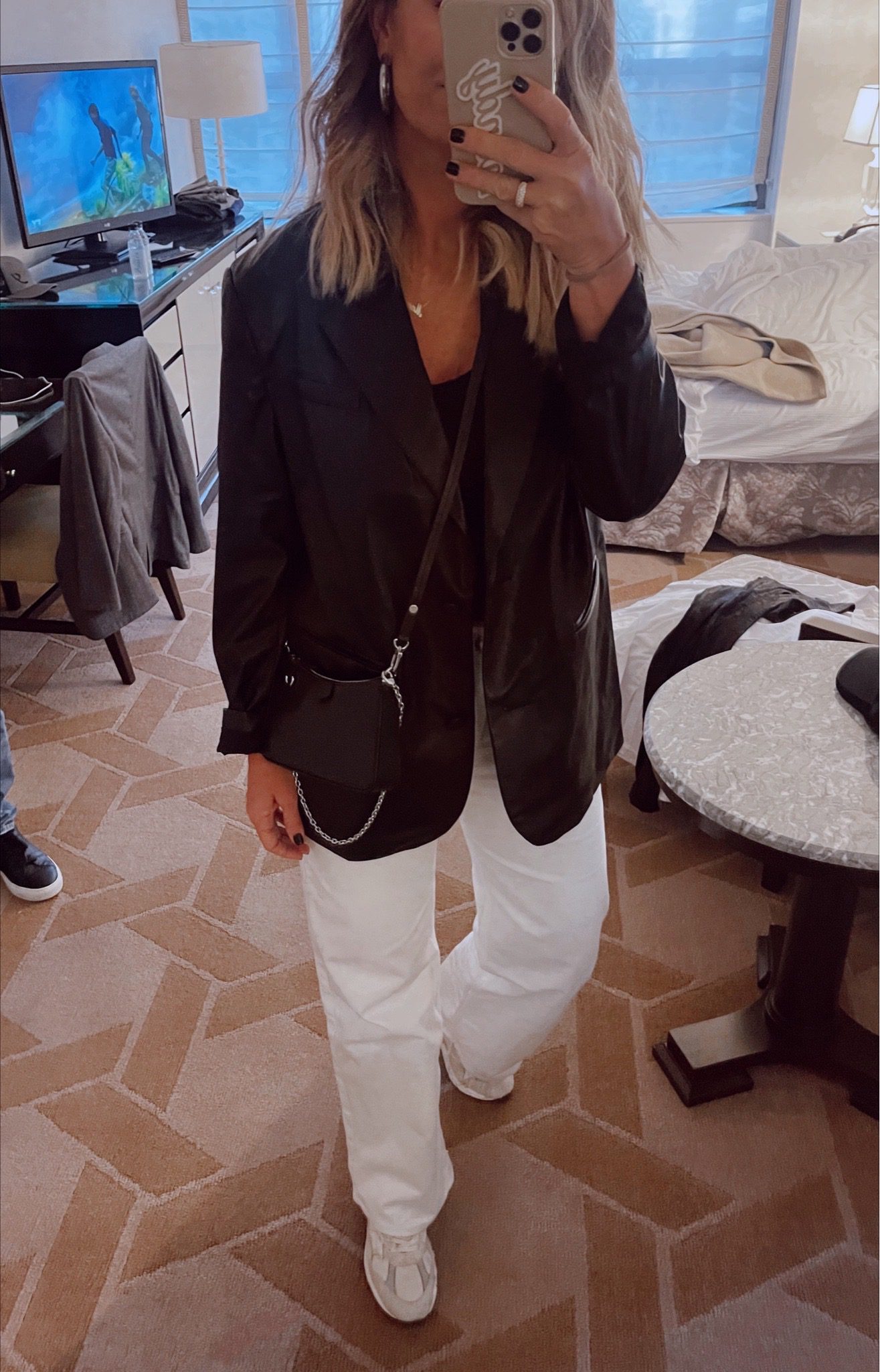 Get the Look: Leather Blazer Edition - Momma Mandy